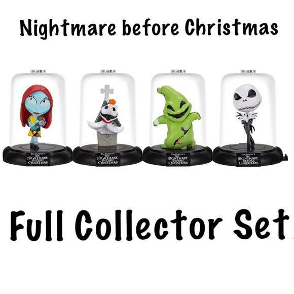 Disney | Accents | Full Set Nightmare Before Christmas Collectible ...